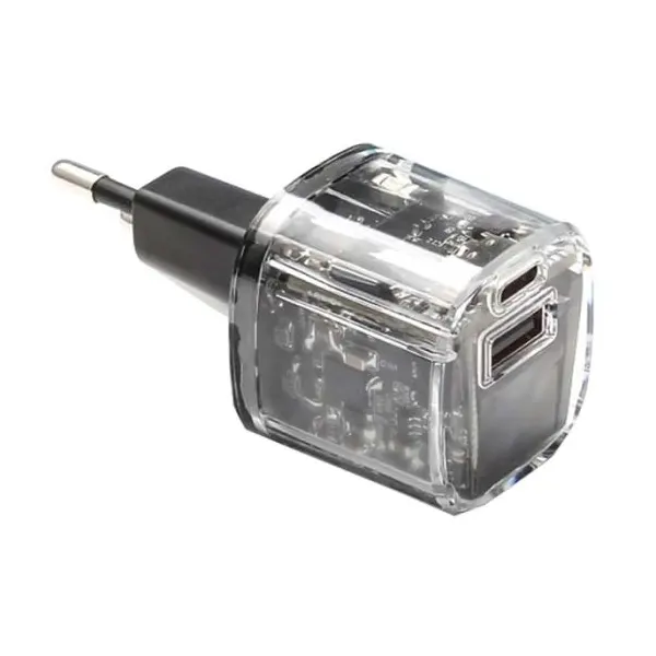 Supa Fly Circuit Series Dual USB 20W Type C Wall Charger – Transparent ...